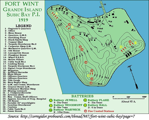 Grande Island - Ex Fort Wint - Subic Bay